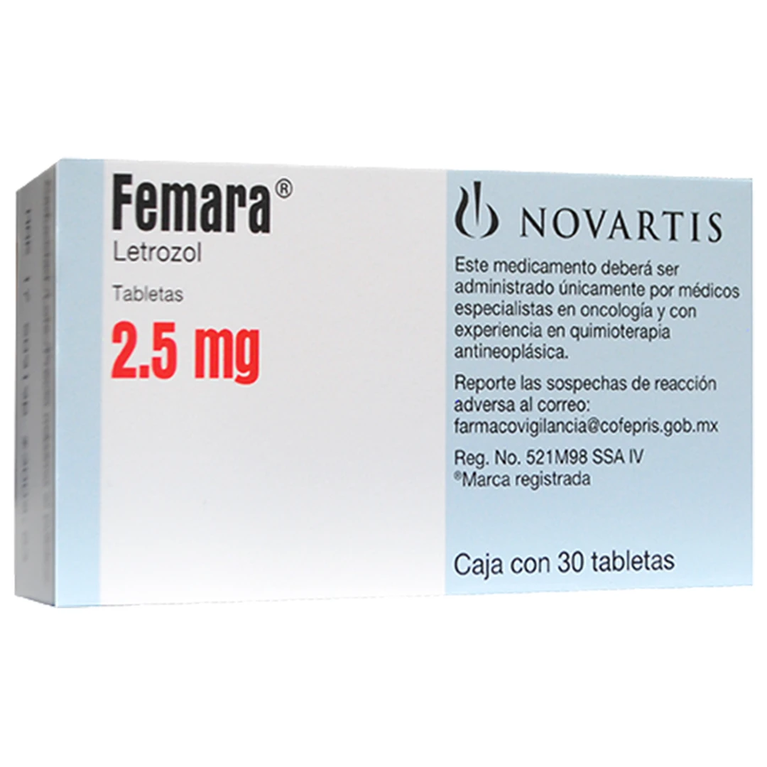 Thuốc Femara 2.5mg Novartis hỗ trợ điều trị ung thư vú (3 vỉ x 10 viên ...