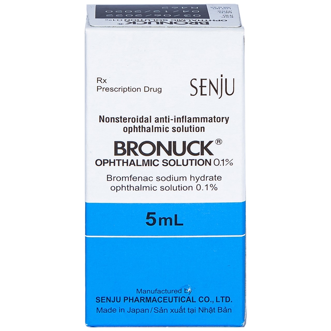 Thuốc nhỏ mắt Bronuck 5Ml điều trị viêm kết mạc (5ml)