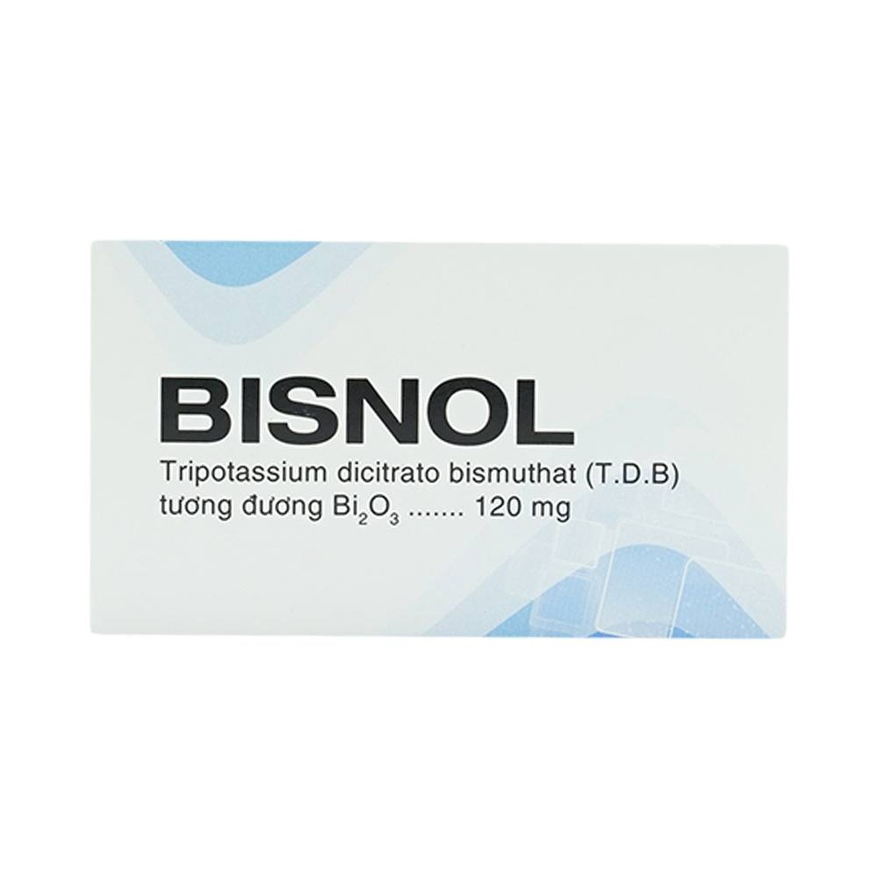 Thuốc Bisnol 120mg trị loét ở dạ dày, tá tràng
