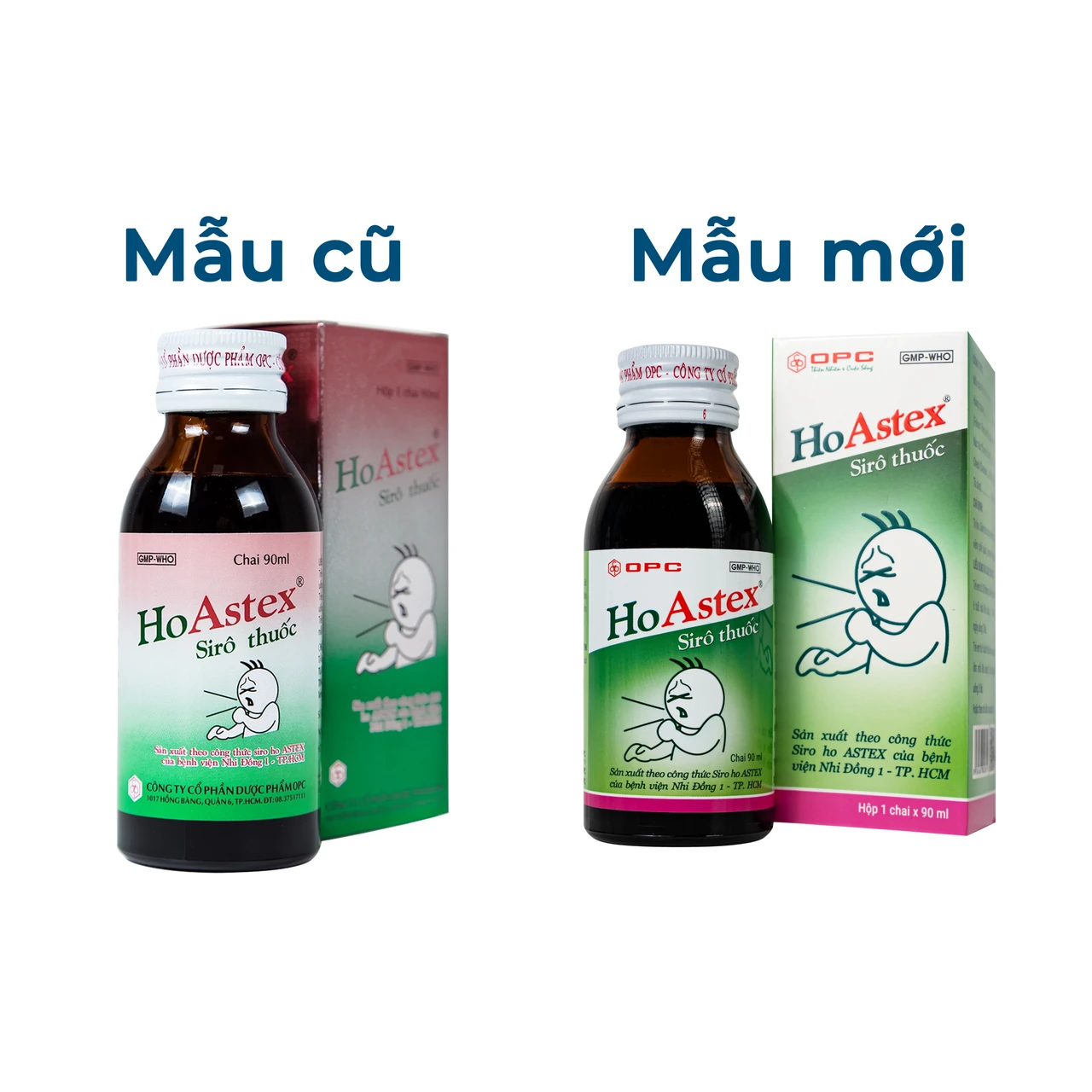 Siro HoAstex chai 90ml giảm ho viêm họng, viêm phế quản