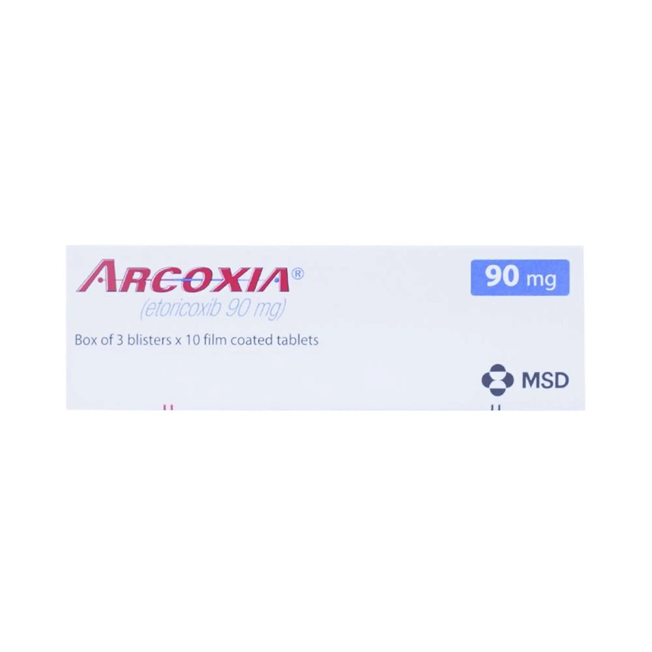 Thuốc Arcoxia 90mg trị thoái hóa khớp, viêm khớp dạng thấp
