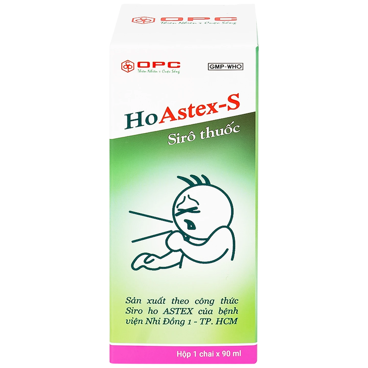 Siro HoAstex 90ml trị ho, giảm ho trong viêm họng, viêm phế quản