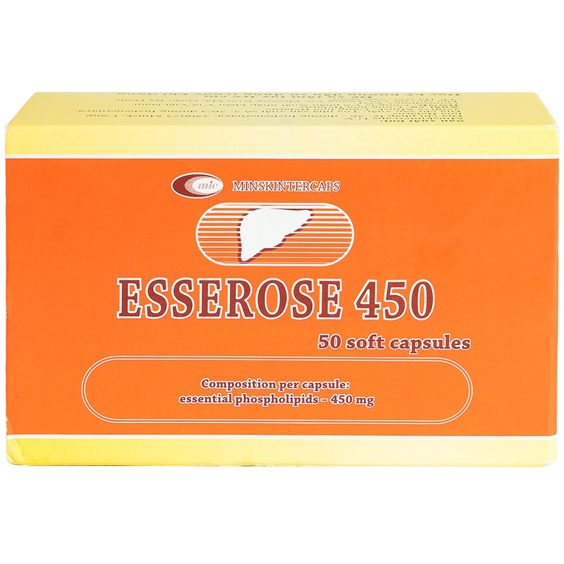 Thuốc Esserose 450mg Minskinre giúp cải thiện bệnh lý gan