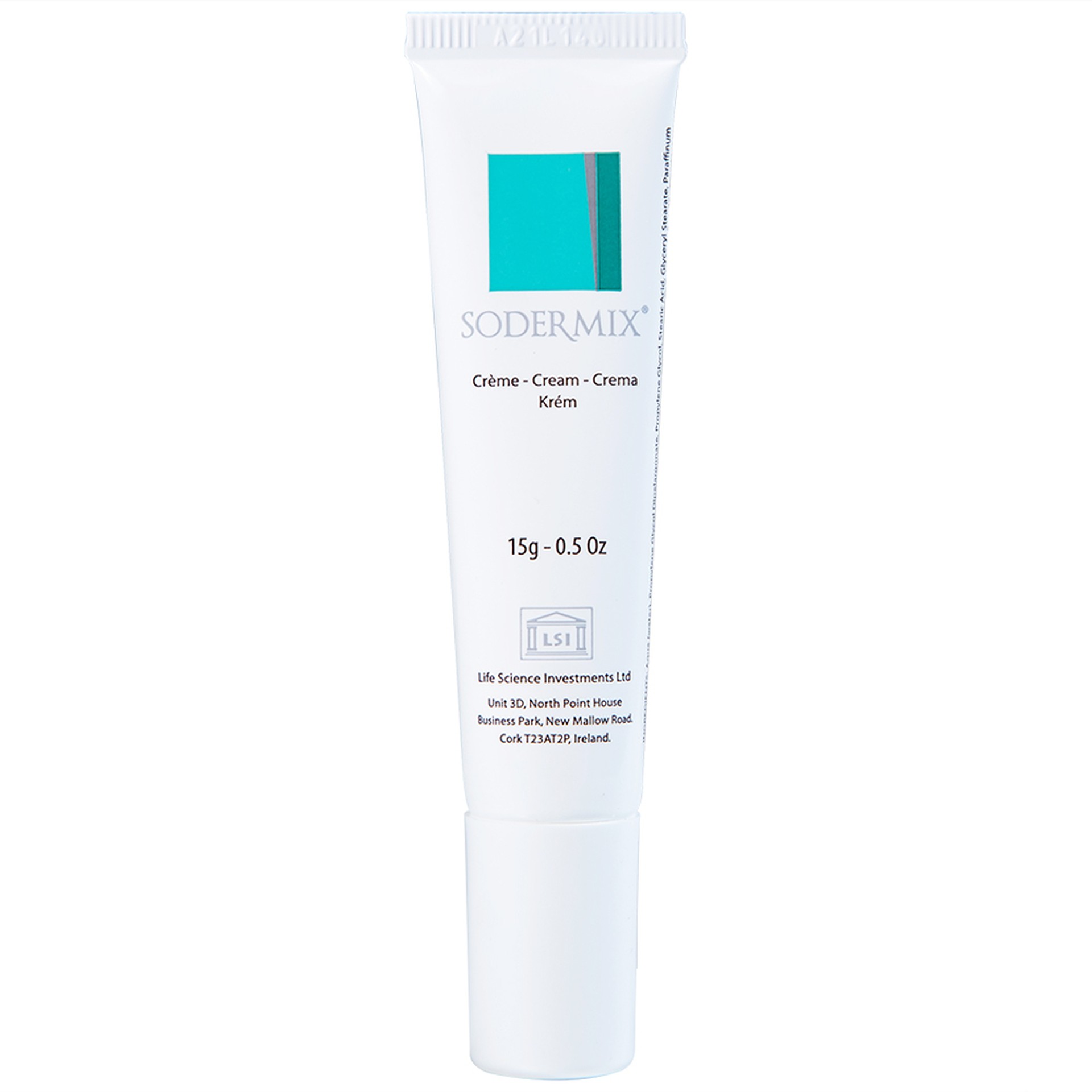 Kem bôi Sodermix Cream mờ sẹo và giảm viêm ngứa da 15g