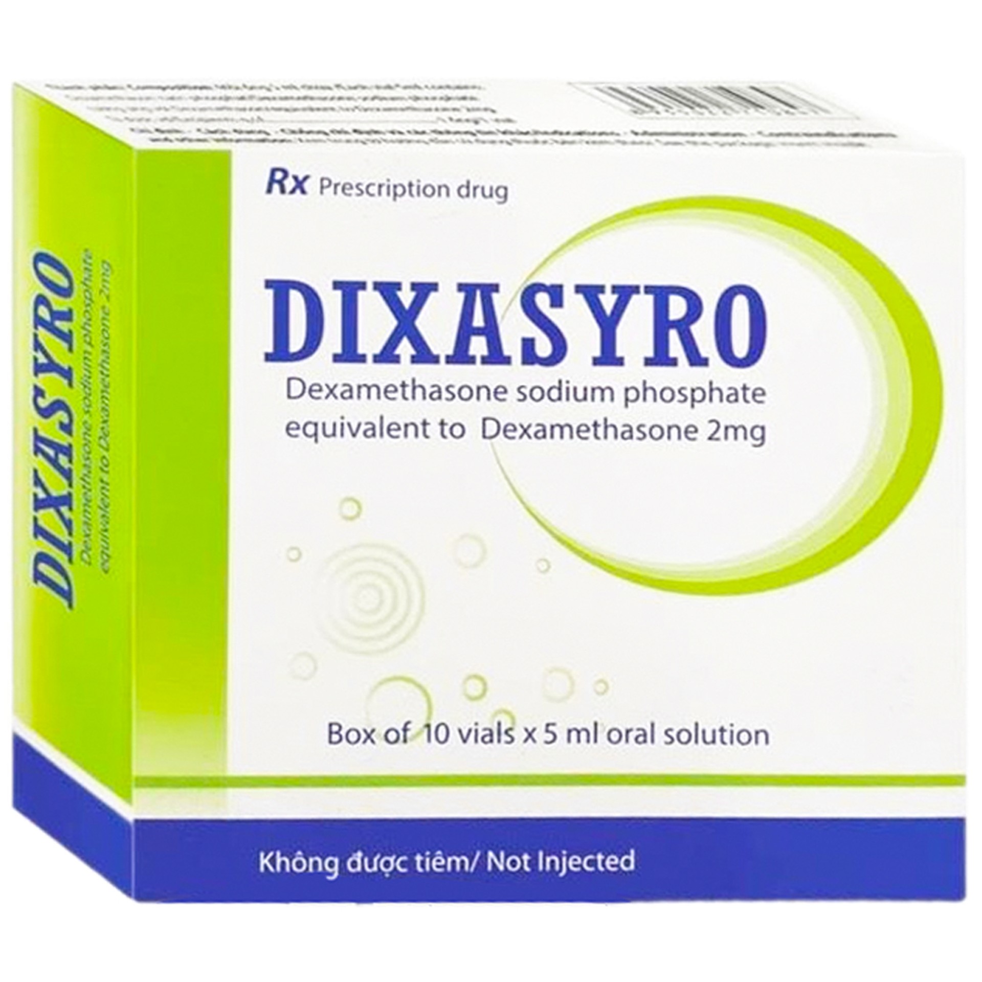 Dung dịch uống Dixasyro 5ml DHT Hataphar điều trị rối loạn nội tiết ...