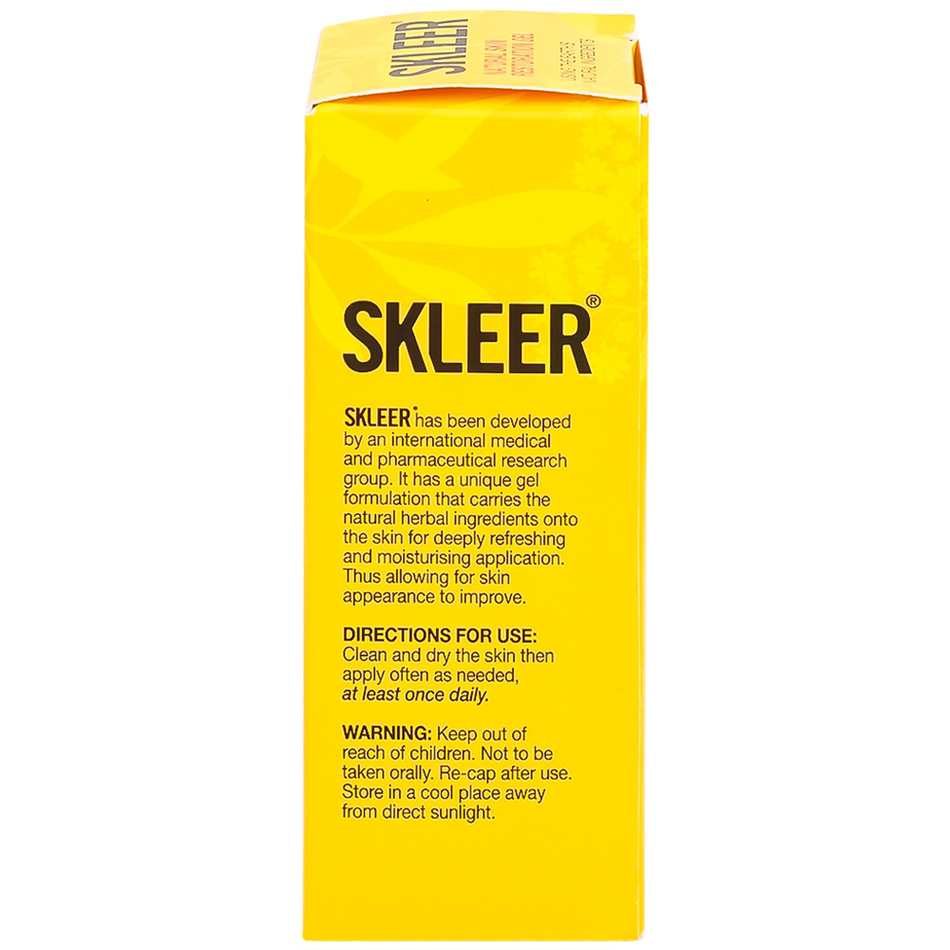 Gel Skleer Natural Skin Restoration giảm viêm, dưỡng ẩm (30ml)