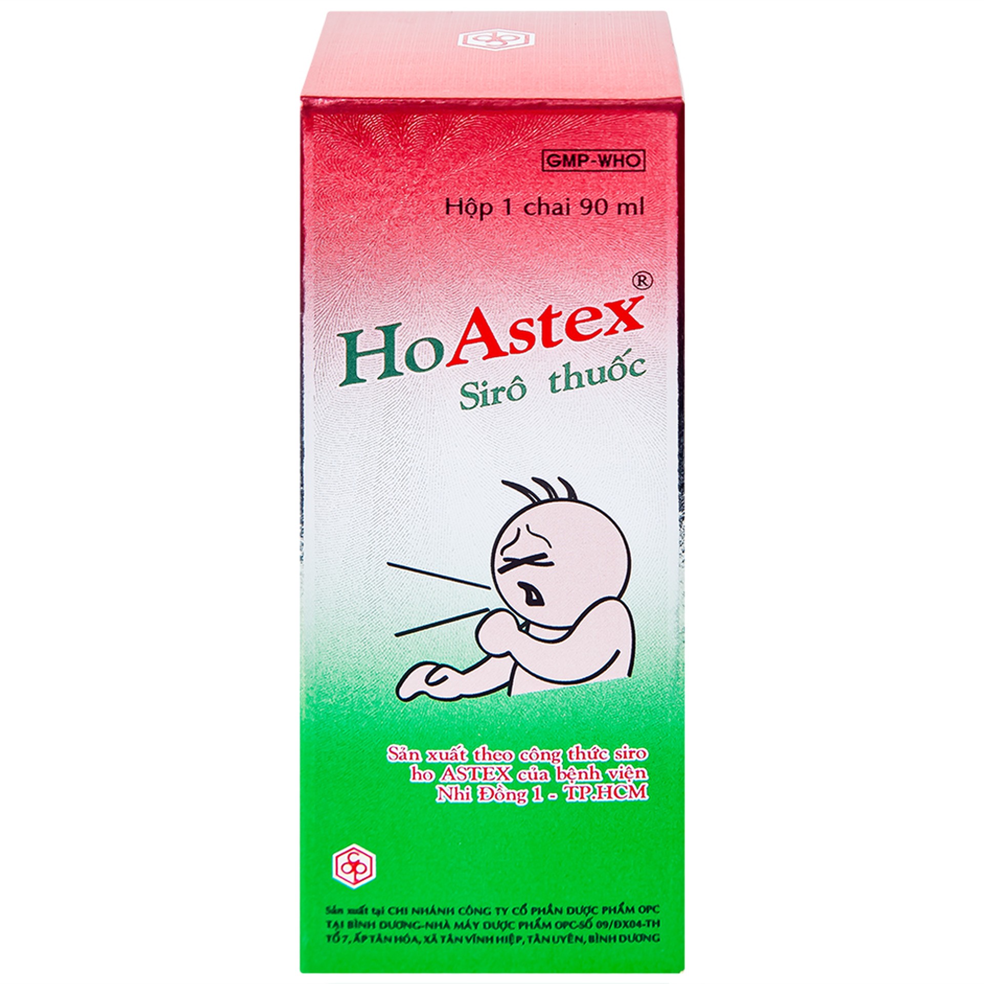 Siro HoAstex chai 90ml giảm ho viêm họng, viêm phế quản