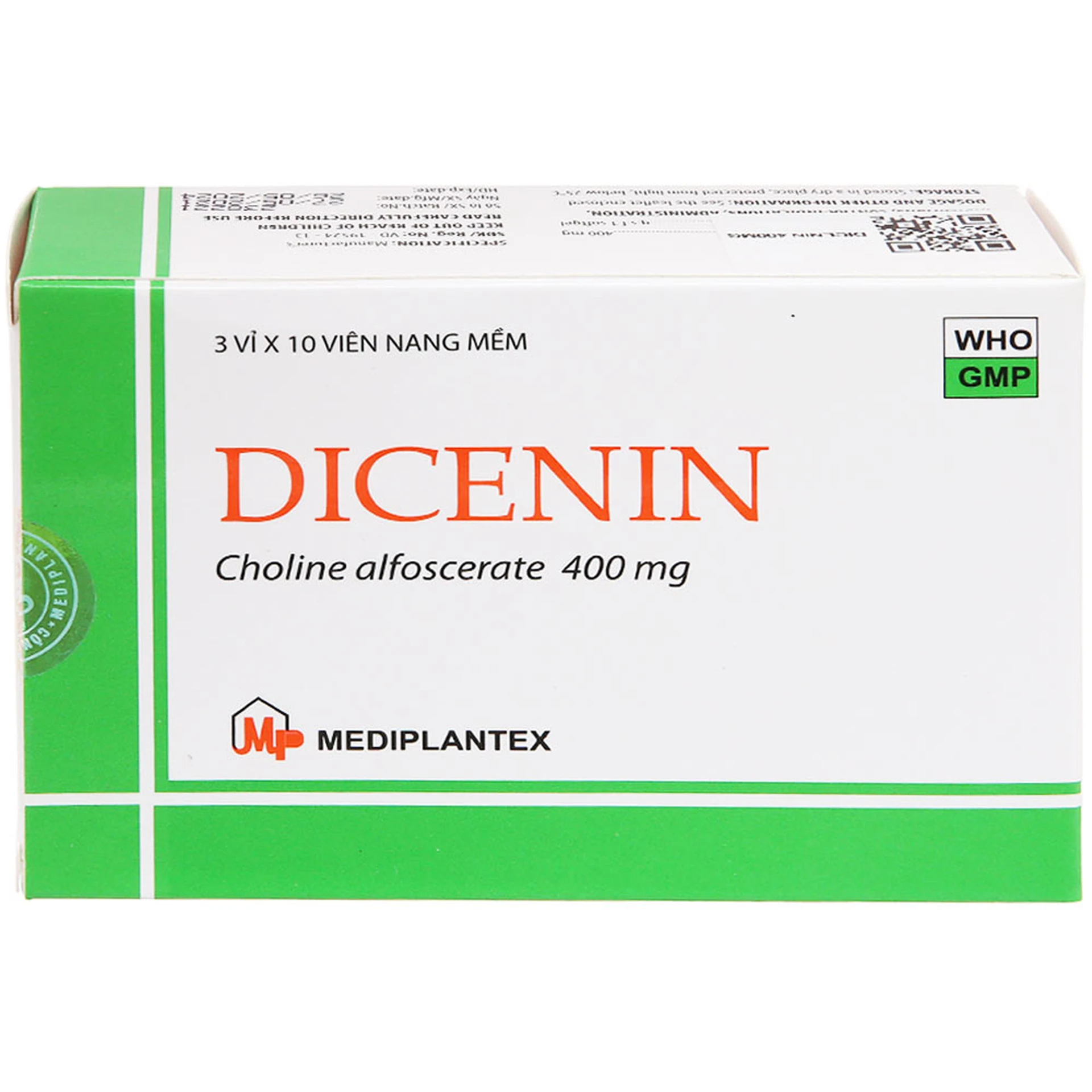 Thuốc Dicenin trị đột quỵ cấp, phục hồi chức năng sau đột quỵ