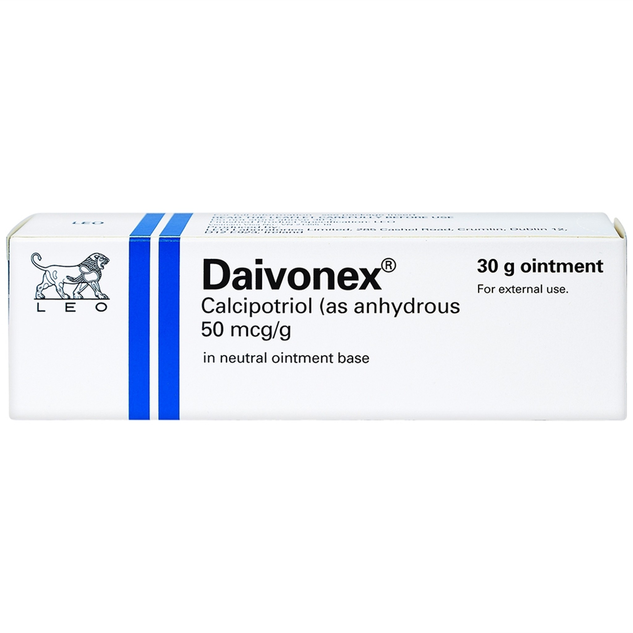 Daivonex - Thuốc mỡ trị vẩy nến mảng (tuýp 30g)