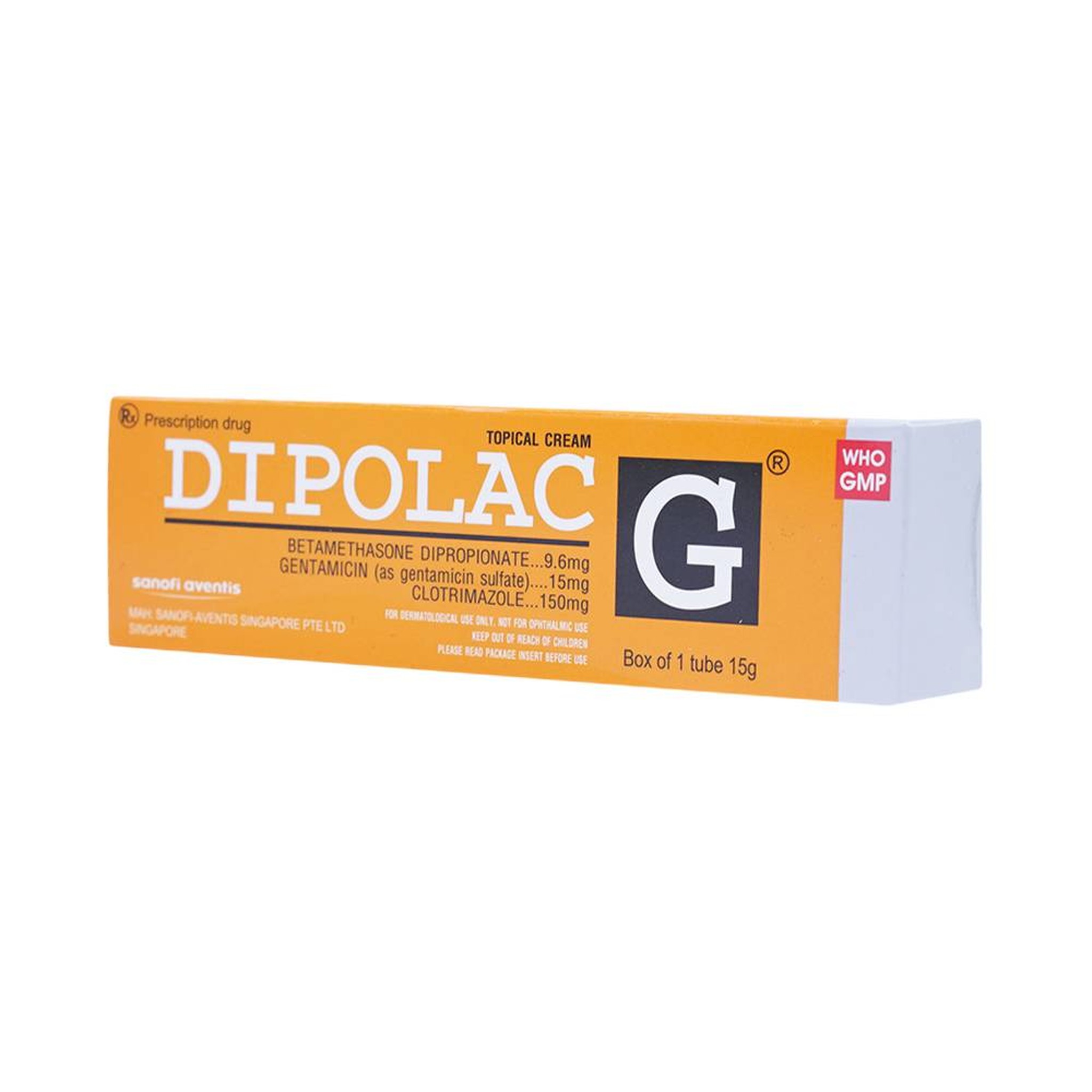 Thuốc Dipolac G tuýp 15g trị vẩy nến, viêm da tiếp xúc