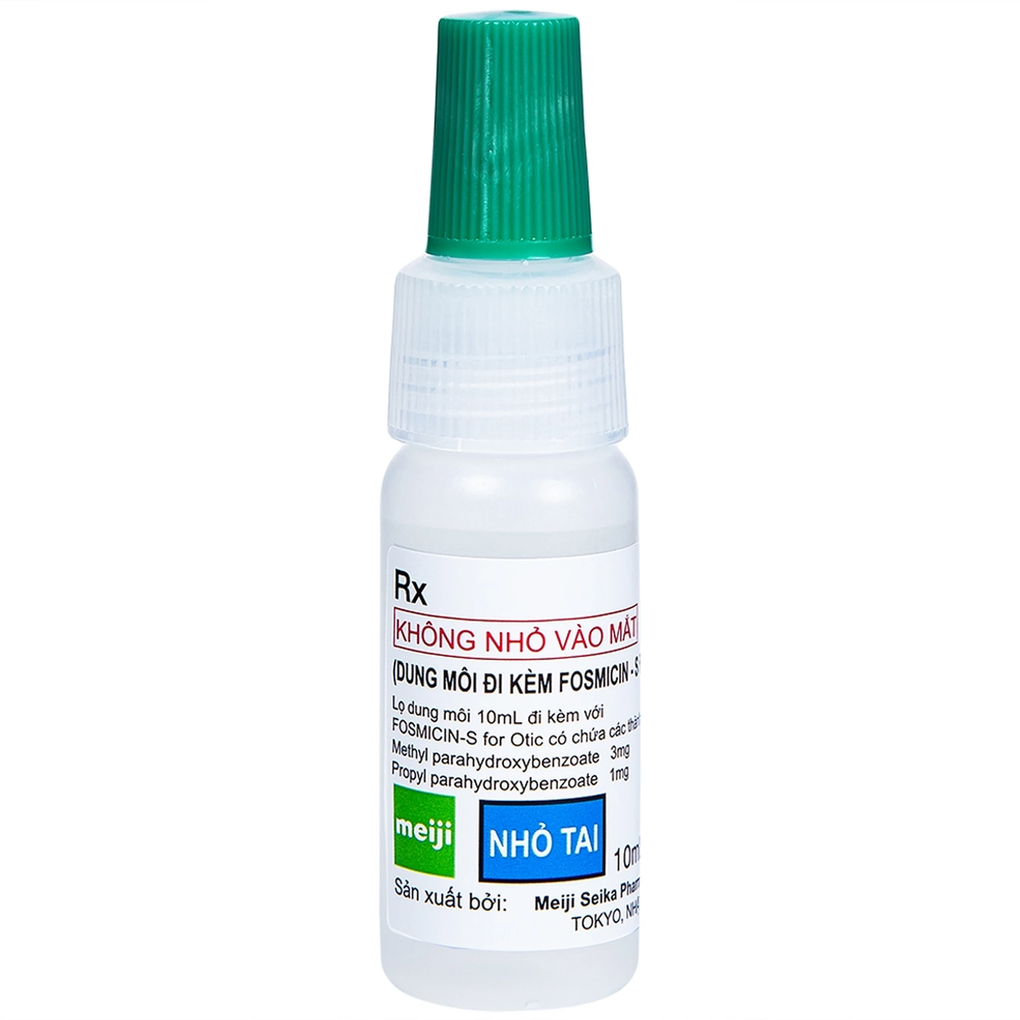 Thuốc nhỏ tai Fosmicin-S For Otic trị viêm tai ngoài 300ml