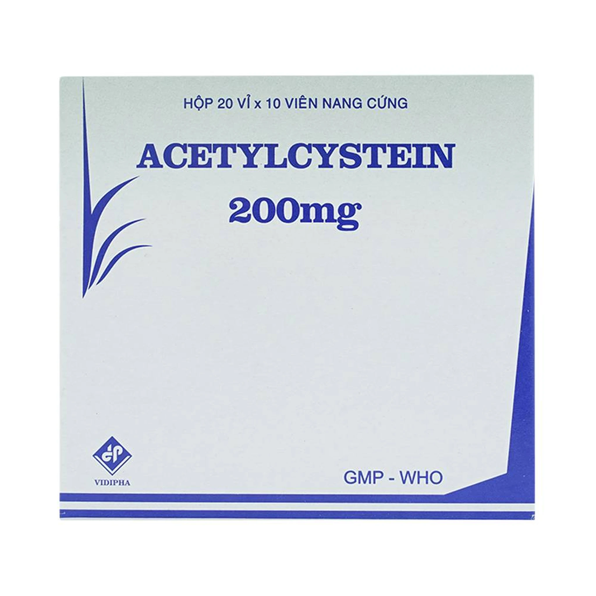 Thuốc Acetylcystein 200Mg tiêu nhầy