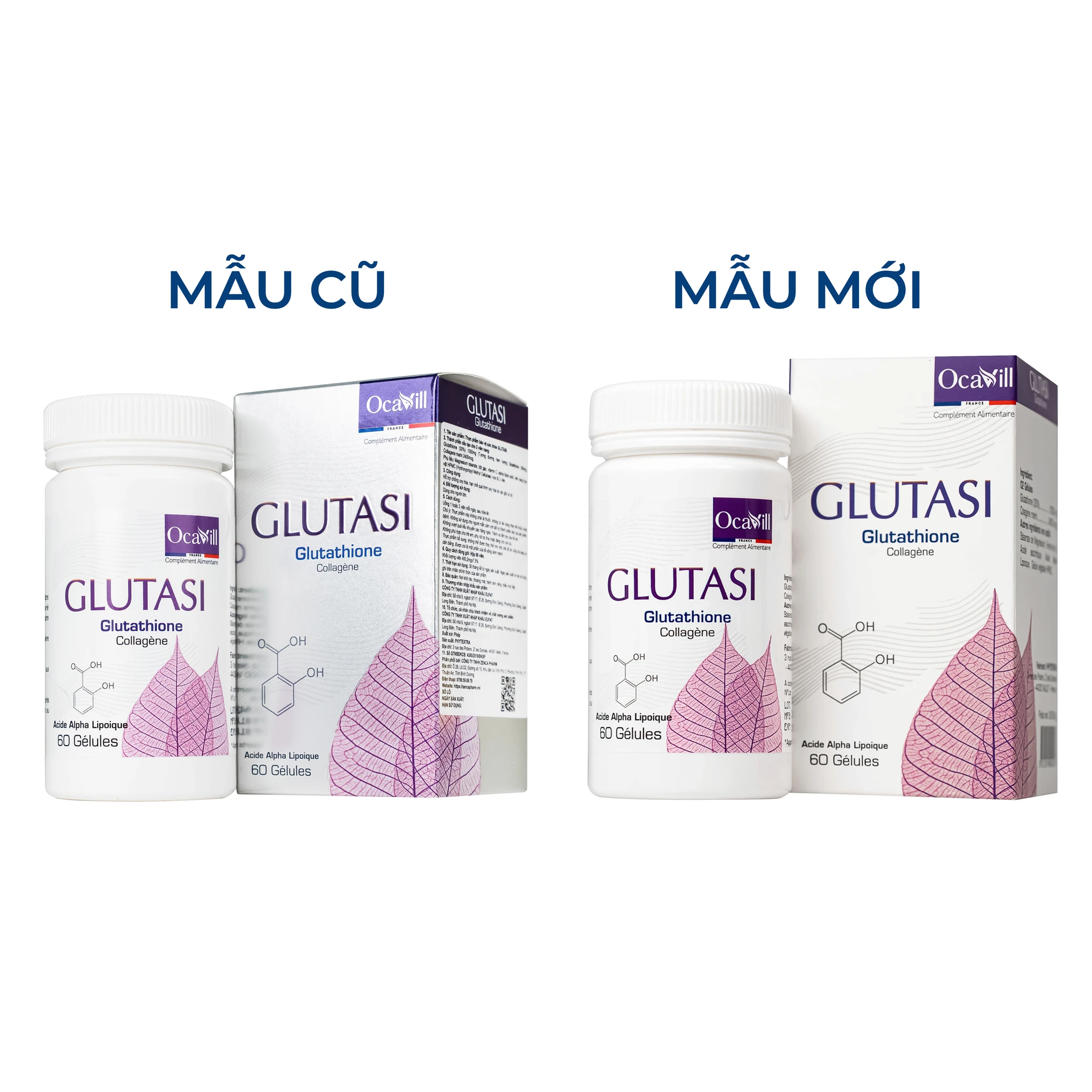 Glutasi Glutathione Phytextra (60v) | Viên uống làm đẹp da
