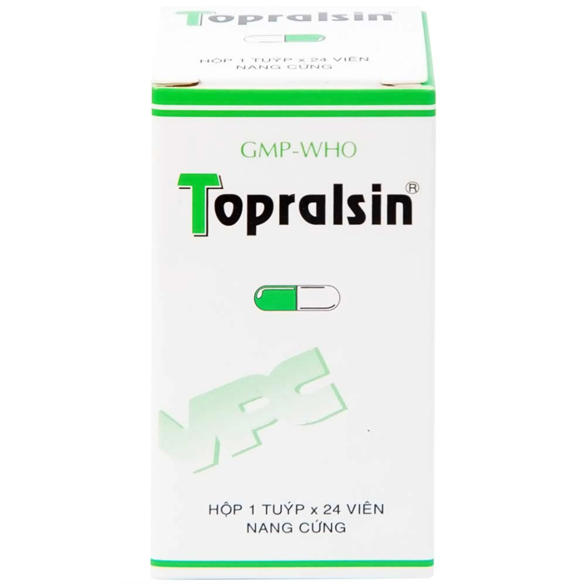 Thuốc Topralsin tuýp 24 viên trị triệu chứng ho khan