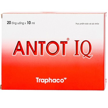 Siro Antot IQ ăn ngon hộp 20 ống x 10ml Traphaco | Long Châu