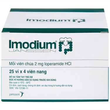 Thuốc trị tiêu chảy Imodium 2mg, cách sử dụng
