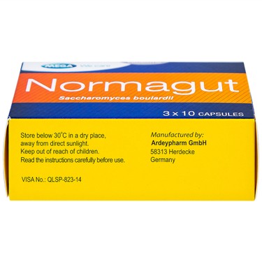 Normagut 250mg cân bằng hệ vi sinh đường ruột (30 viên)