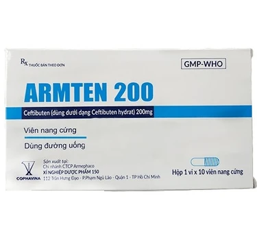Thuốc Armten 200 Cophavina điều trị nhiễm khuẩn (1 vỉ x 10 viên) - Nhà ...