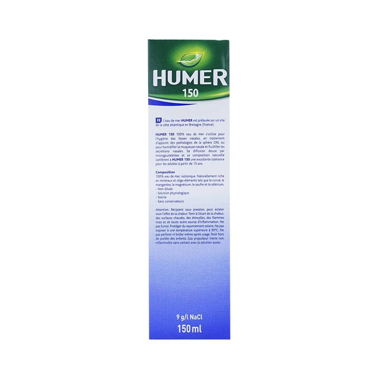 Xịt mũi Humer 150 Nasal Hygiene cho người lớn (150ml)