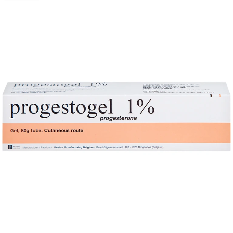 Thuốc Progestogel 1% Kolmar điều trị các bệnh vú lành tính (80g)