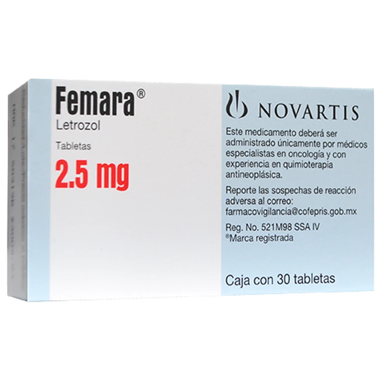 Thuốc Femara 2.5mg Novartis hỗ trợ điều trị ung thư vú (3 vỉ x 10 viên ...