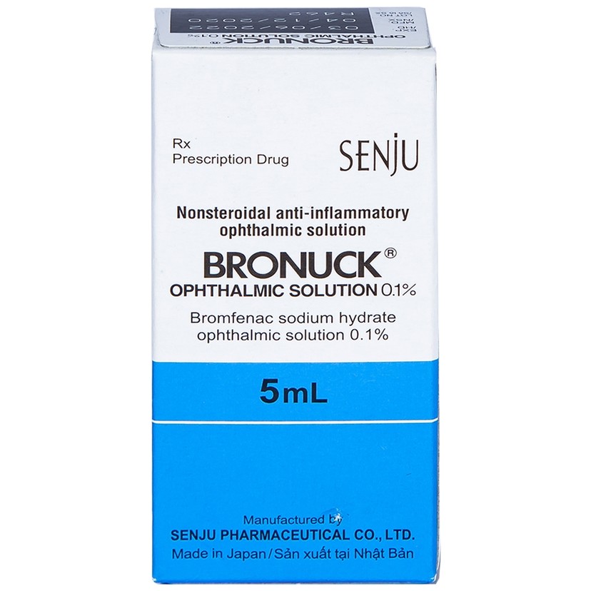 Thuốc nhỏ mắt Bronuck 5Ml điều trị viêm kết mạc (5ml)