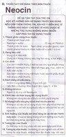 Thuốc nhỏ mắt Neocin điều trị viêm kết mạc, giác mạc (5ml)