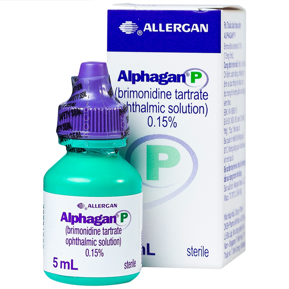 Alphagan 5ml là thuốc gì? Tác dụng phụ & Cách dùng