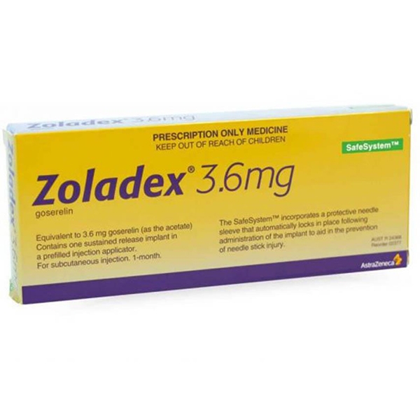 Thuốc Zoladex 3.6mg kiểm soát ung thư tiền liệt tuyến