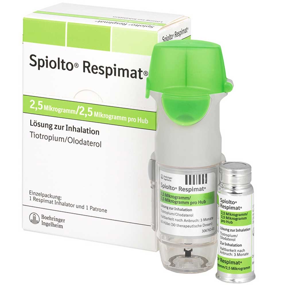 Spiolto Respimat: Thuốc xịt điều trị hen và phổi tắc nghẽn mạn tính