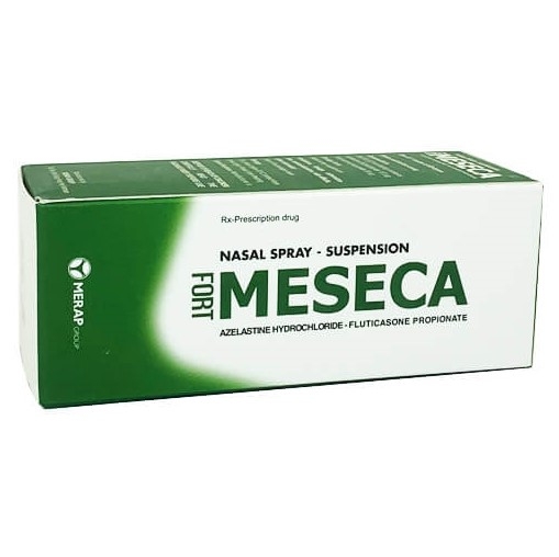Thuốc xịt mũi Meseca Fort điều trị viêm mũi dị ứng 60 liều