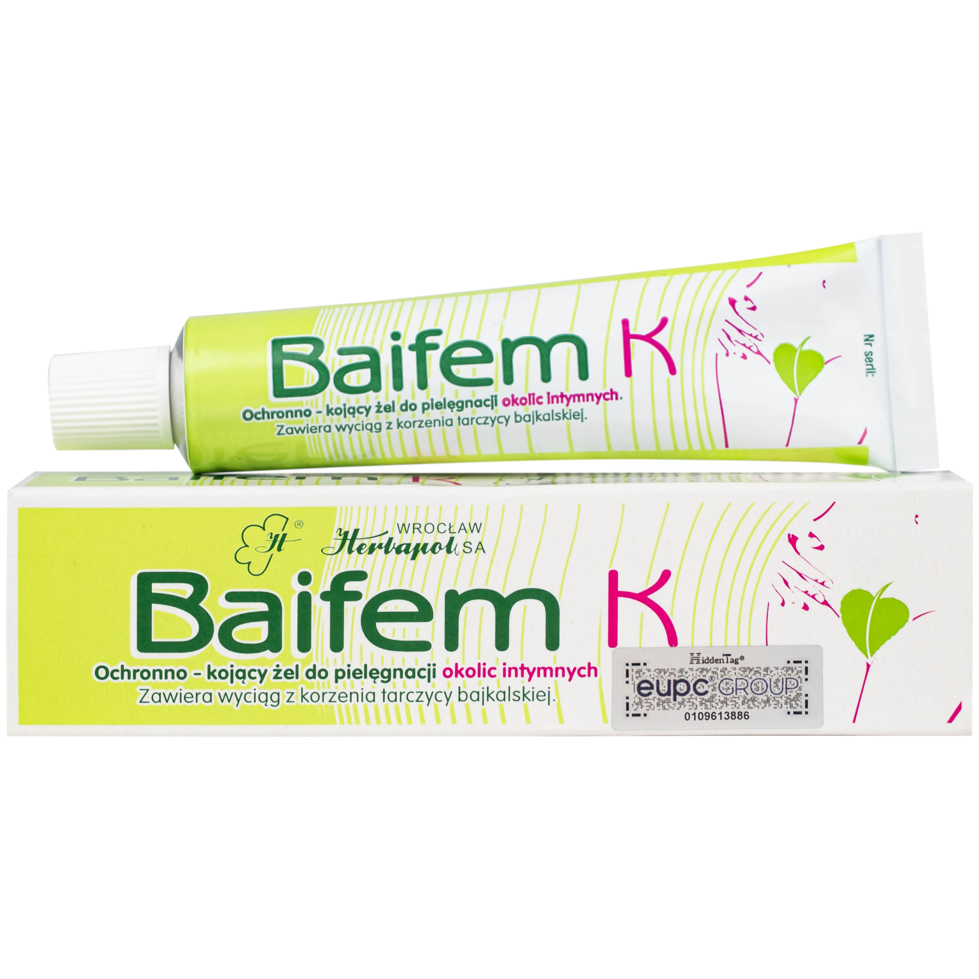 Gel Hoàng Cầm Baifem K hỗ trợ giảm kích ứng, ngứa (15g)