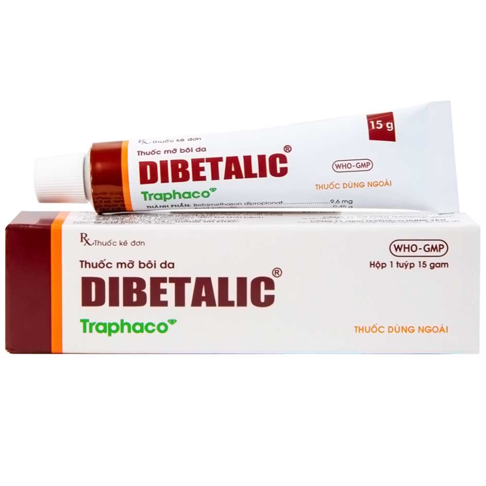 Dibetalic 15g - Thuốc mỡ trị viêm da