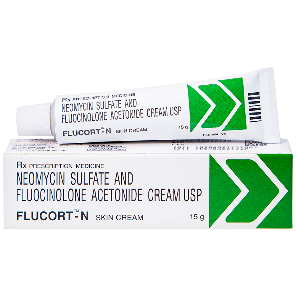 Thuốc Flucort N 15g điều trị các bệnh viêm da