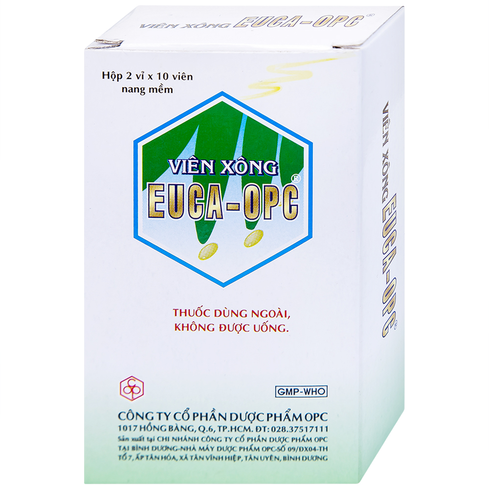 Cách dùng viên xông Euca-OPC, Lưu ý & tác dụng phụ