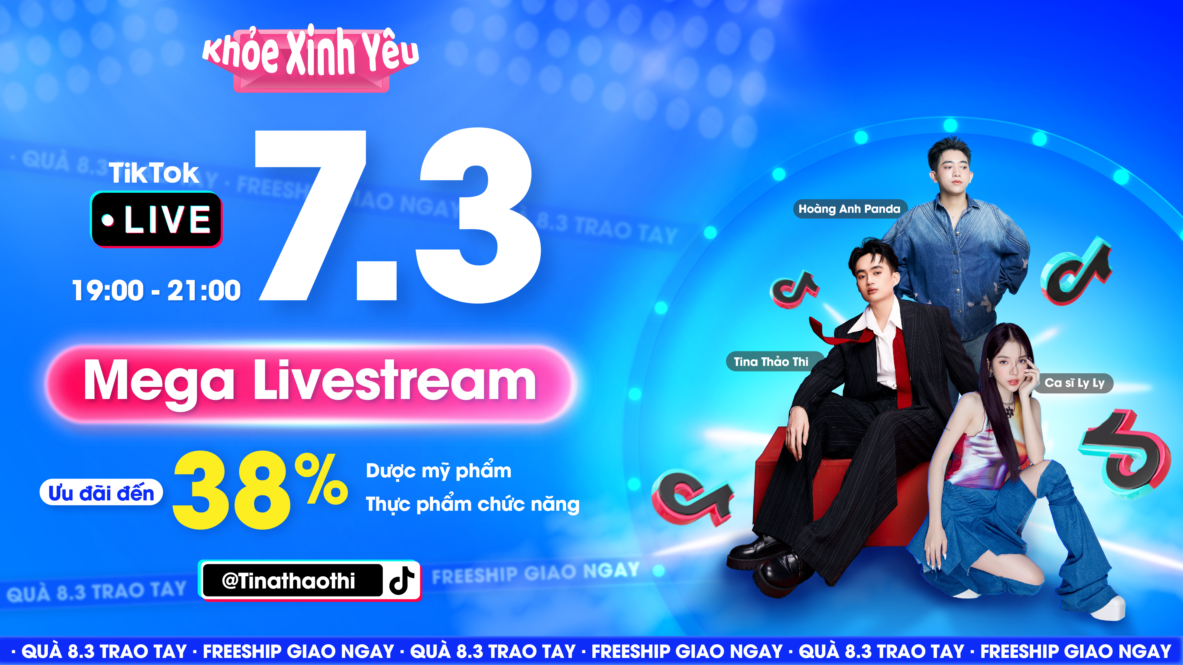 XEM MEGA LIVESTREAM “KHỎE XINH YÊU”, RINH NHIỀU DEAL HỜI - Nhà thuốc ...