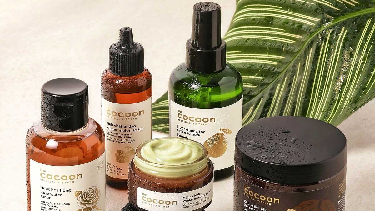 Bộ sản phẩm Cocoon giúp chăm sóc da toàn diện mỗi ngày