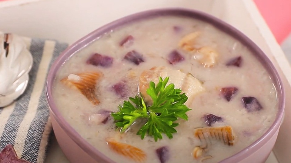 Cháo sò huyết cho bé ăn dặm công thức nấu siêu dễ và thơm ngon - Nhà ...