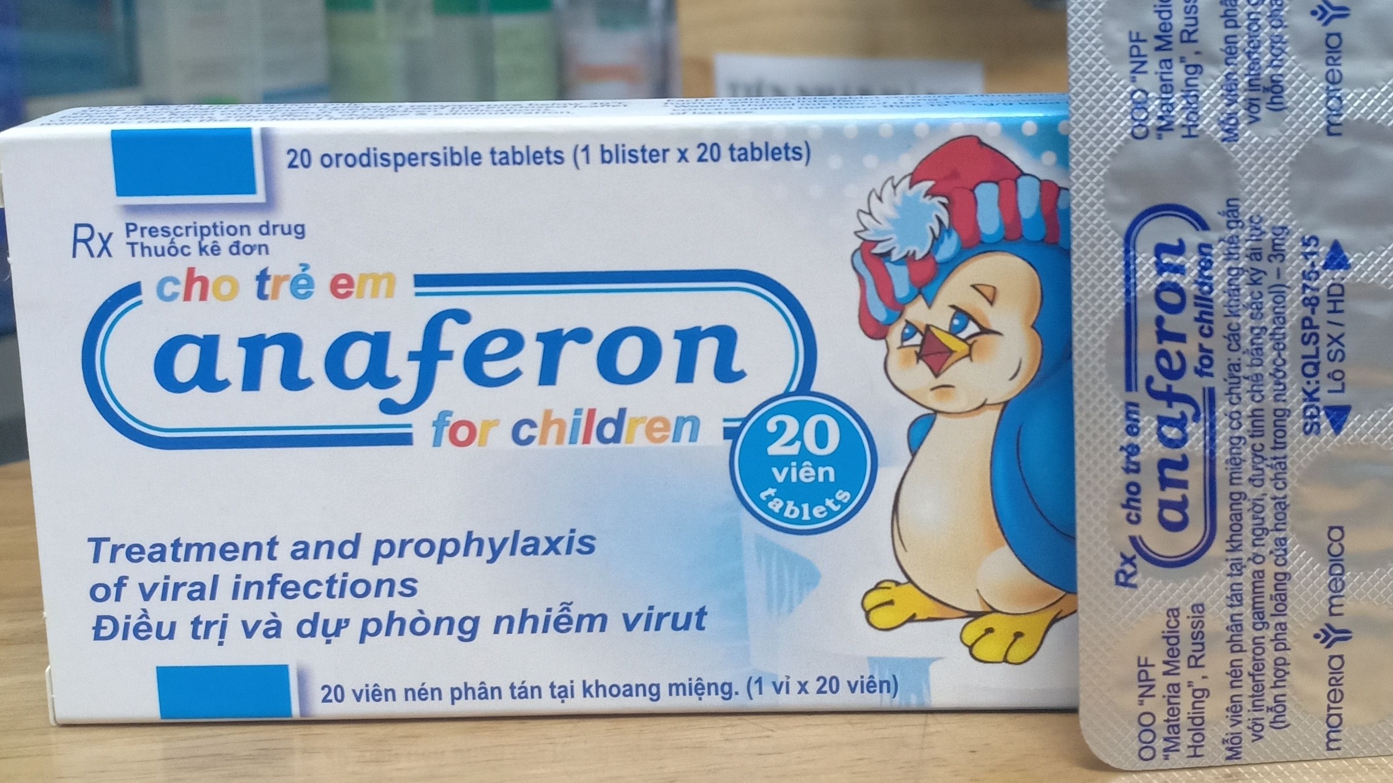 Có nên dùng Anaferon cho bé? Tác dụng và cách dùng Anaferon