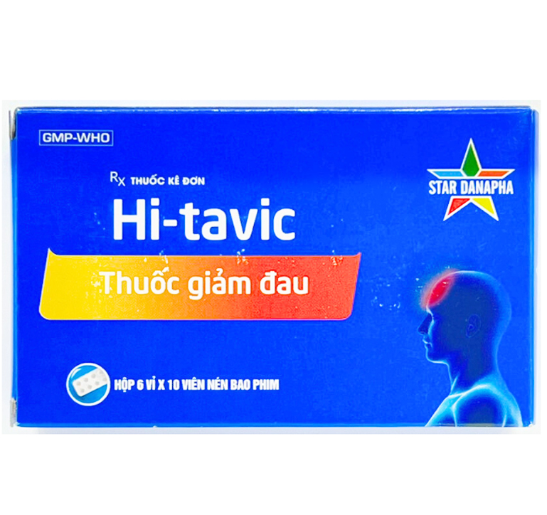 Thuốc Hi-tavic Danapha điều trị các cơn đau từ trung bình đến nặng (6 ...