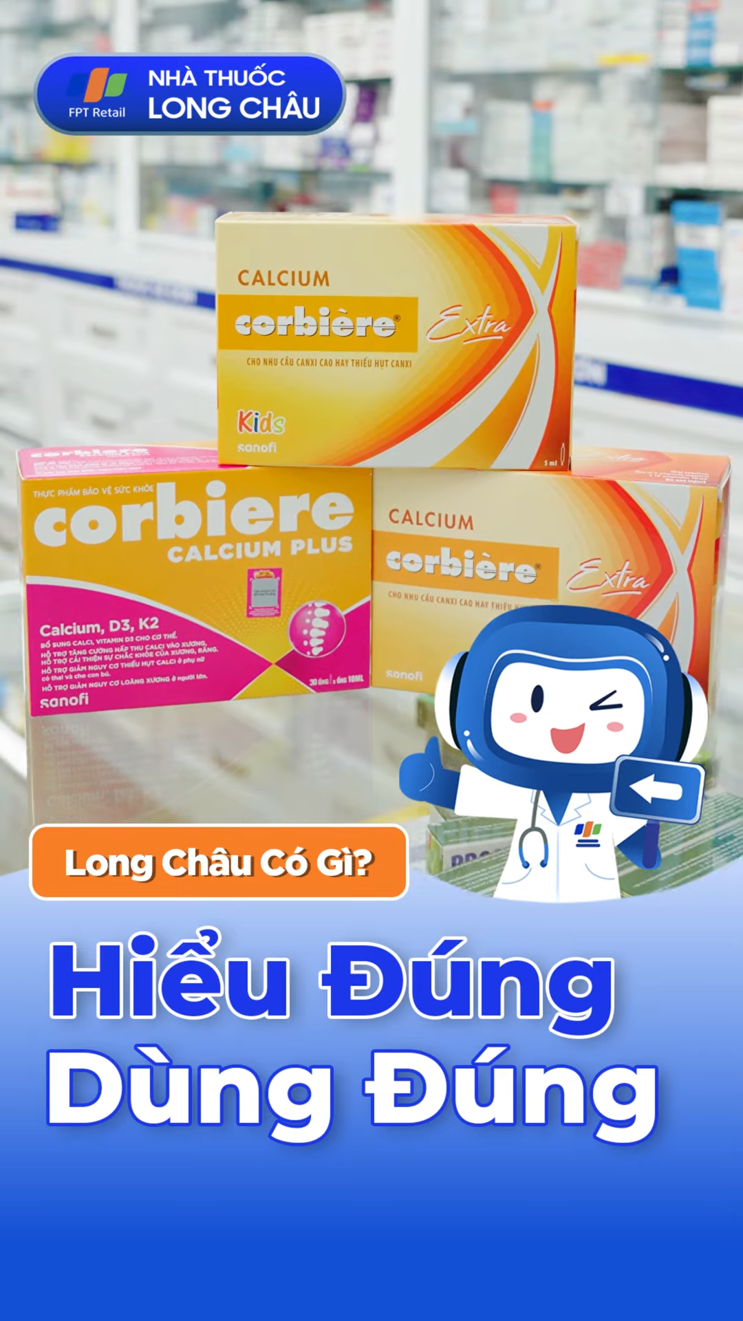 Hướng dẫn lựa chọn loại Canxi Corbiere phù hợp theo độ tuổi - Nhà thuốc ...