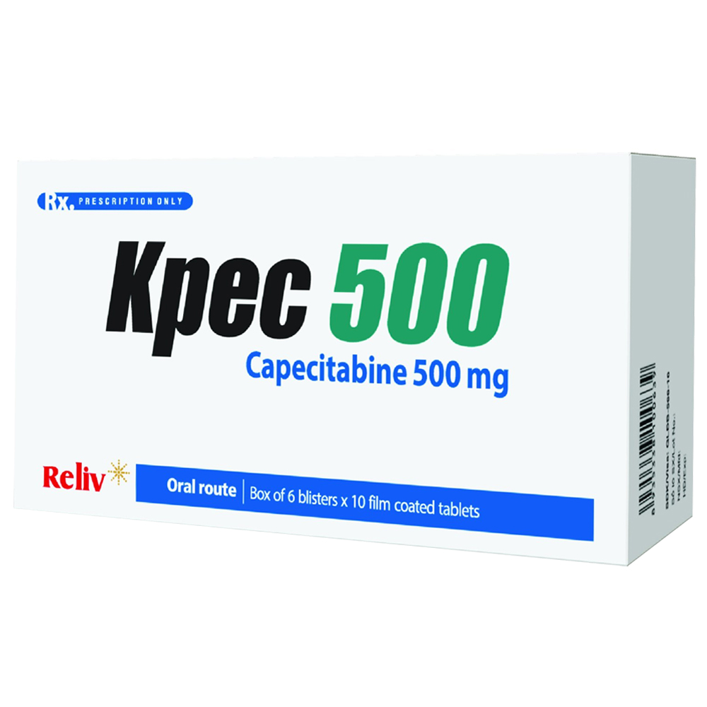 Thuốc KPEC 500 điều trị ung thư vú, ung thư đại tràng