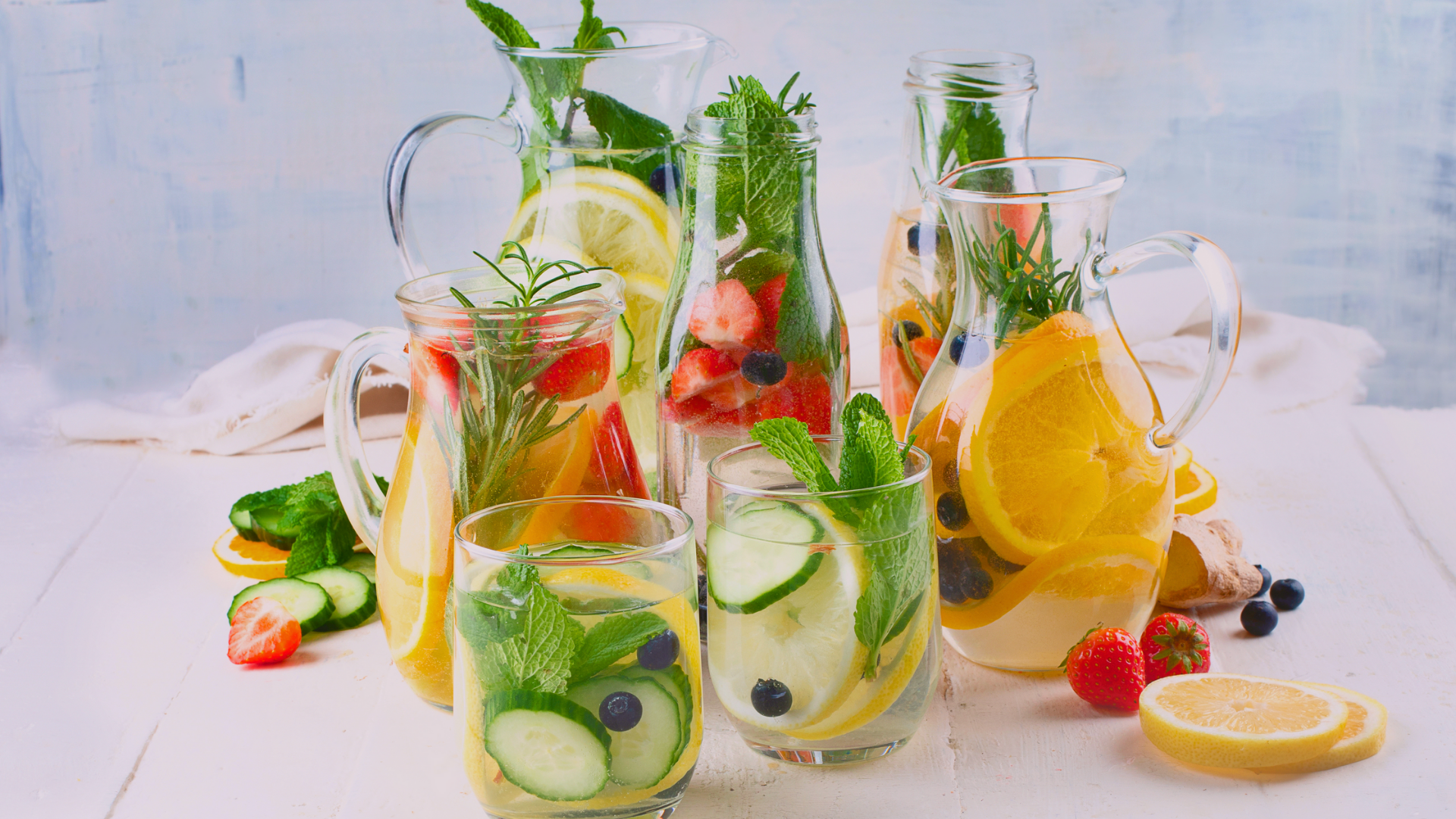 Mách bạn 7 công thức nước detox thải độc giúp da đẹp dáng thon - Nhà ...