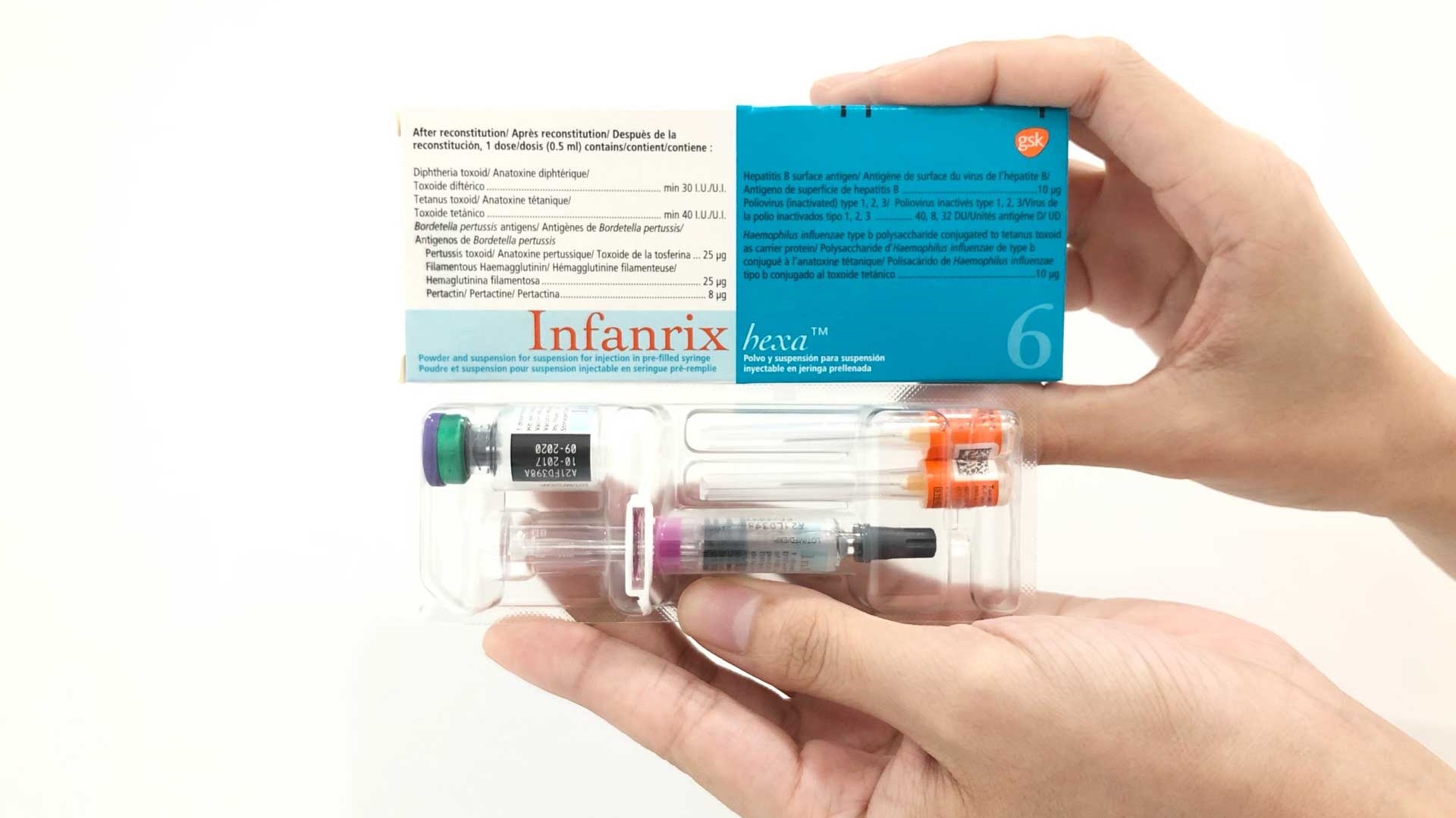 Phác đồ tiêm vắc xin Infanrix Hexa cho trẻ và lưu ý sau tiêm