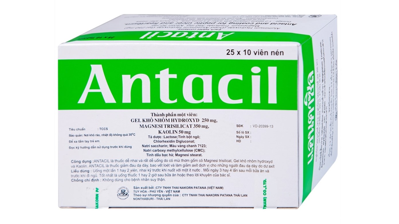 Thuốc Antacil uống trước hay sau ăn? Cần lưu ý gì khi dùng