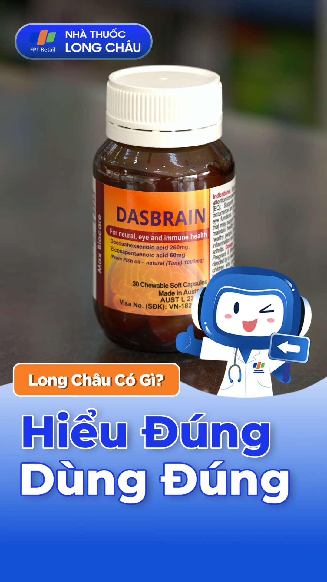 Thuốc Dasbrain Pharmametics hỗ trợ não bộ thế nào? - Nhà thuốc FPT Long ...