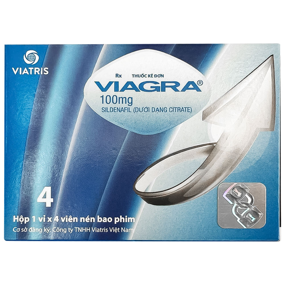 Thuốc Viagra 100mg trị rối loạn cương dương